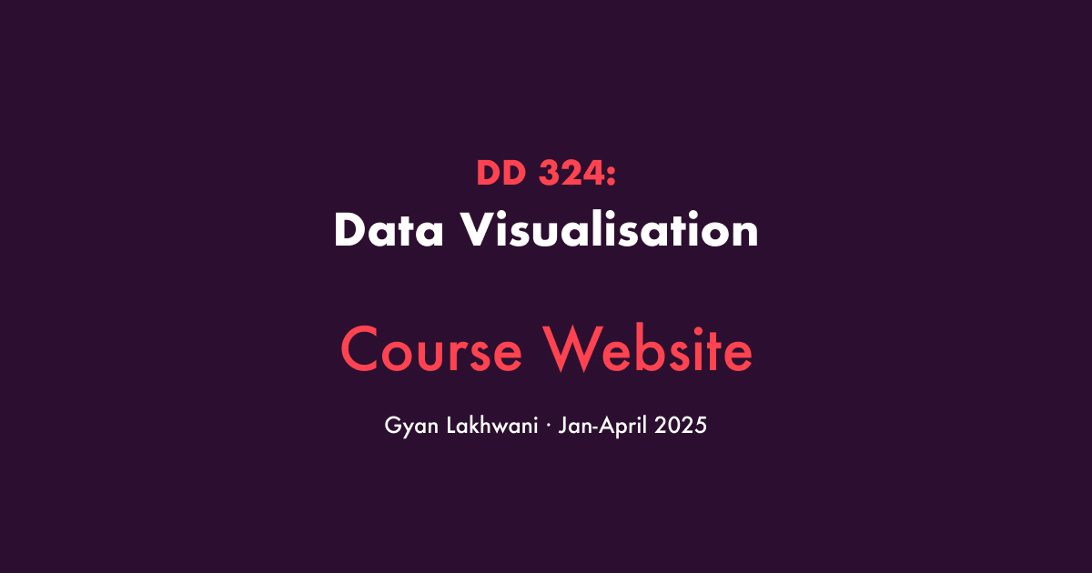 Lectures - Data Visualization